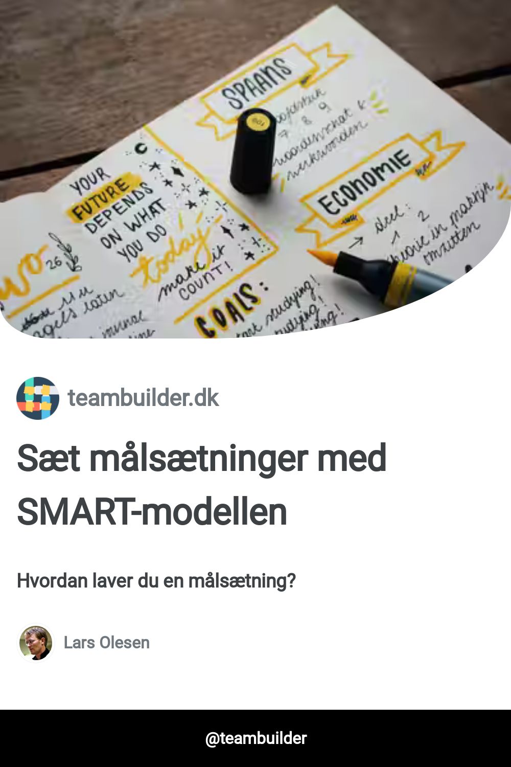 Sæt målsætninger med SMART-modellen - Teambuilder